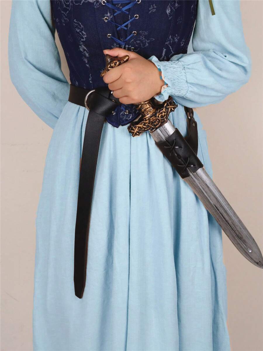 2 Piezas Fundas medievales para espadas, dagas. Accesorios universales para espadas anchas y ...