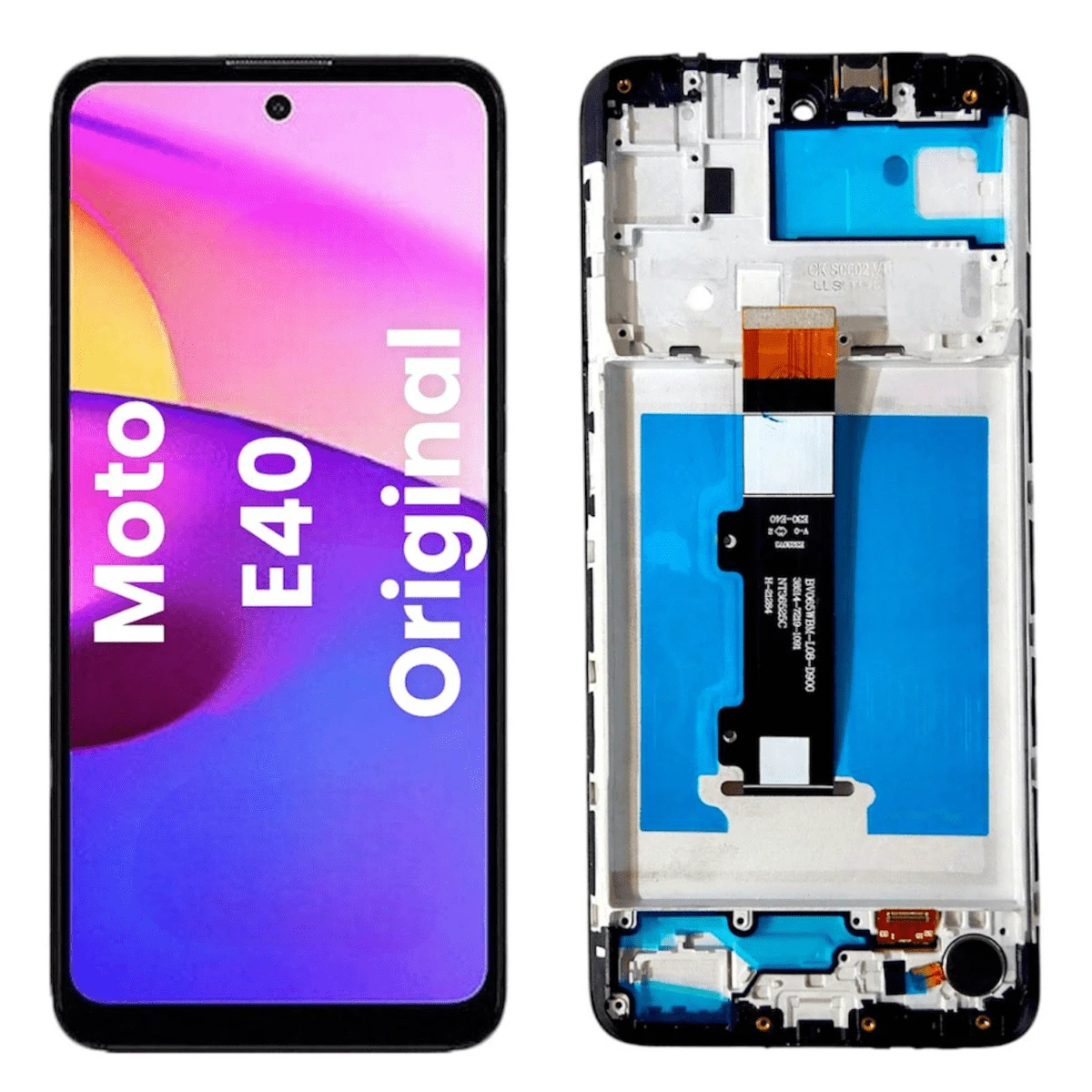 Front Display Screen Compatible Moto E40 Original With Frame | SHEIN PT