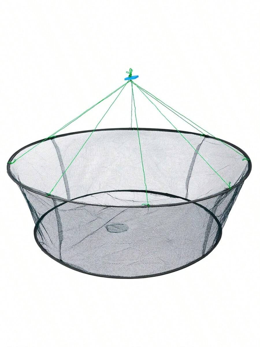 Rede de pesca dobrável de 80cm, Rede de arrasto para camarão, peixe ...