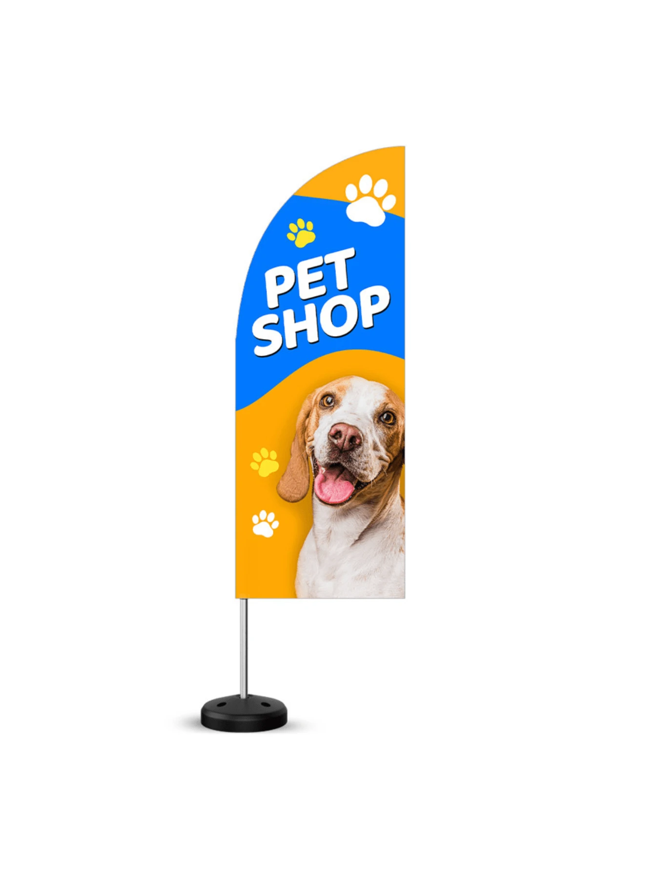 Wind Banner Pet Shop Fabric Only Flag 0.75x2.00 | SHEIN USA