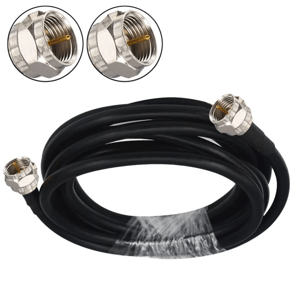 F-Type Coax Cable 75 Ohm TV Coax Cable For TV Modem Tuner Antenna ...