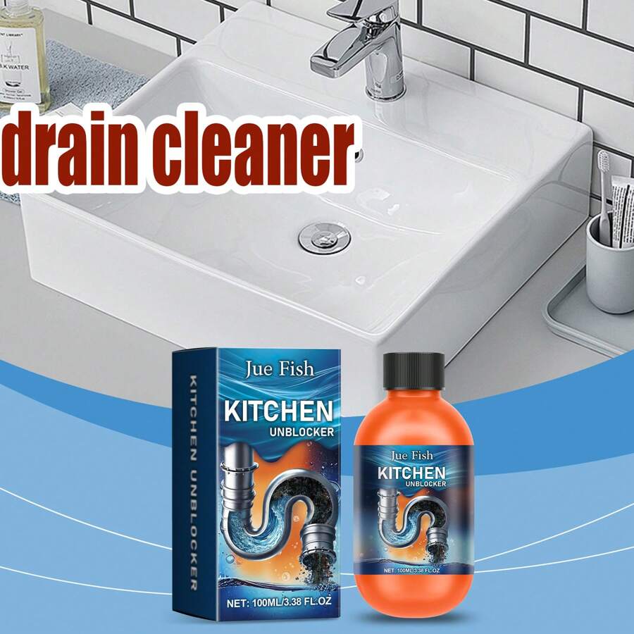 Pipe Dredging Agent Powerful Kitchen Dissolves Oil Stains Toilet ...