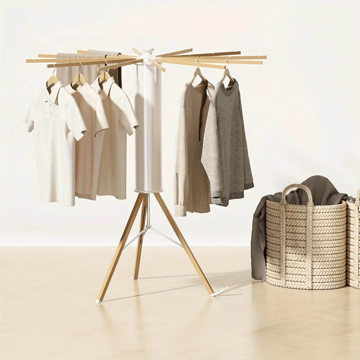 Three Legged Drying Rack, Fried Corn Cake Drying Rack, Foldable ...