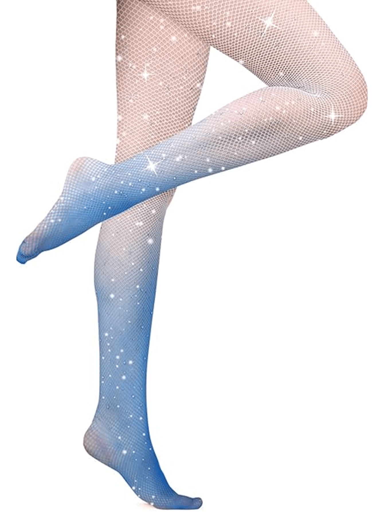 1pc Mesh Red Stockings Fine Mesh Gradient Mesh Stockings Sexy Fishnet ...