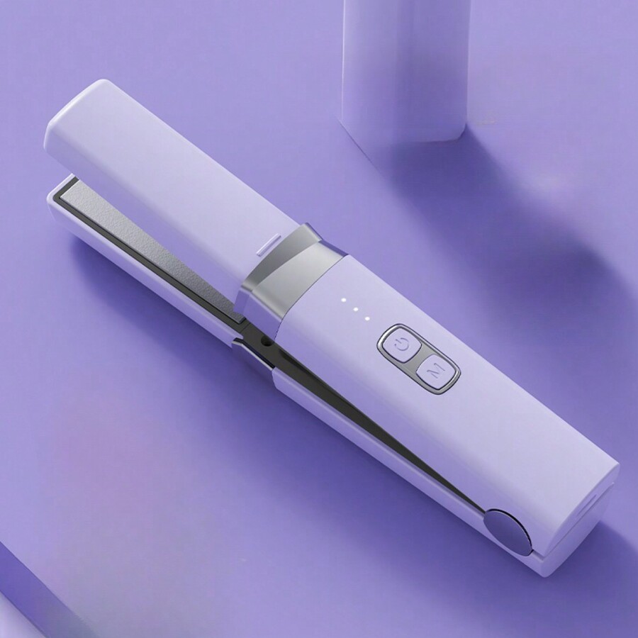 Cordless Hair Straighteners Curler 2 In 1,Long-Lasting Styling Without ...