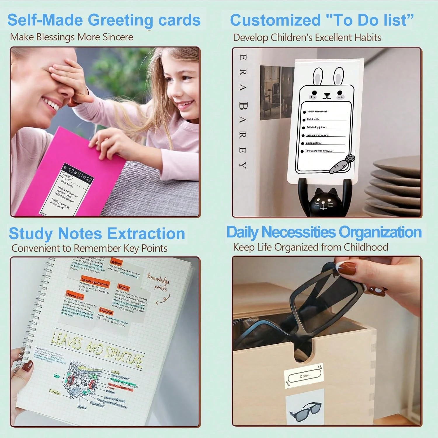 Memoking Sticker Printer - Print Sticker Maker Machine Portable Printer ...