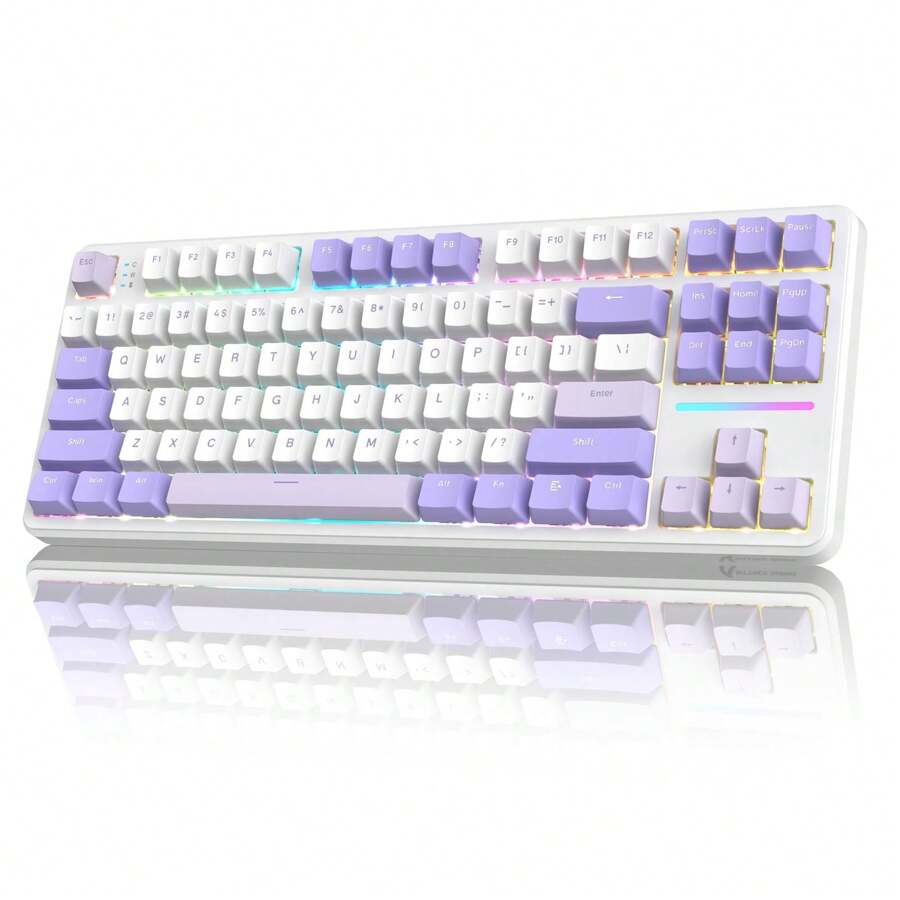 ATTACK SHARK X87 Wireless Mechanical Gaming Keyboard, Tri-Mode BT5.0/2 ...
