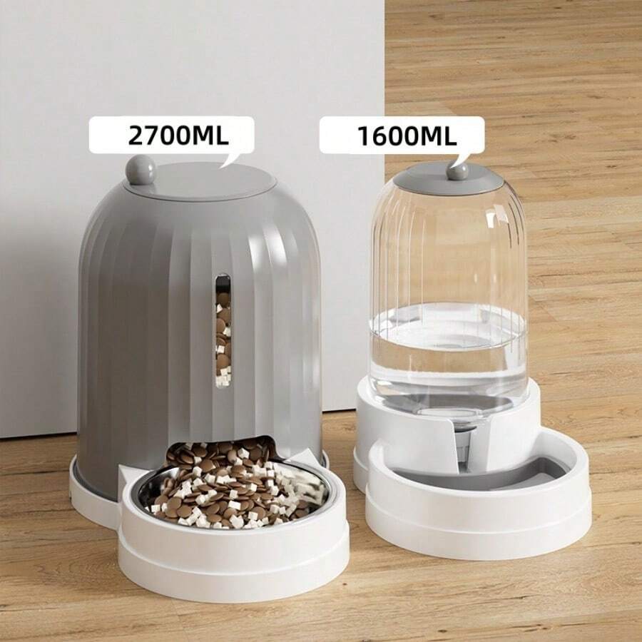 Alimentador e bebedouro automático de grande capacidade para animais de ...