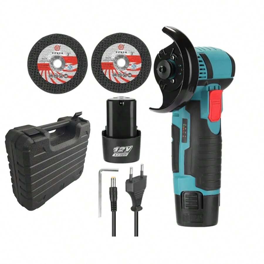 Portable Grinder Sander Cordless Angle Saw Polishing Cutting Wood Steel ...