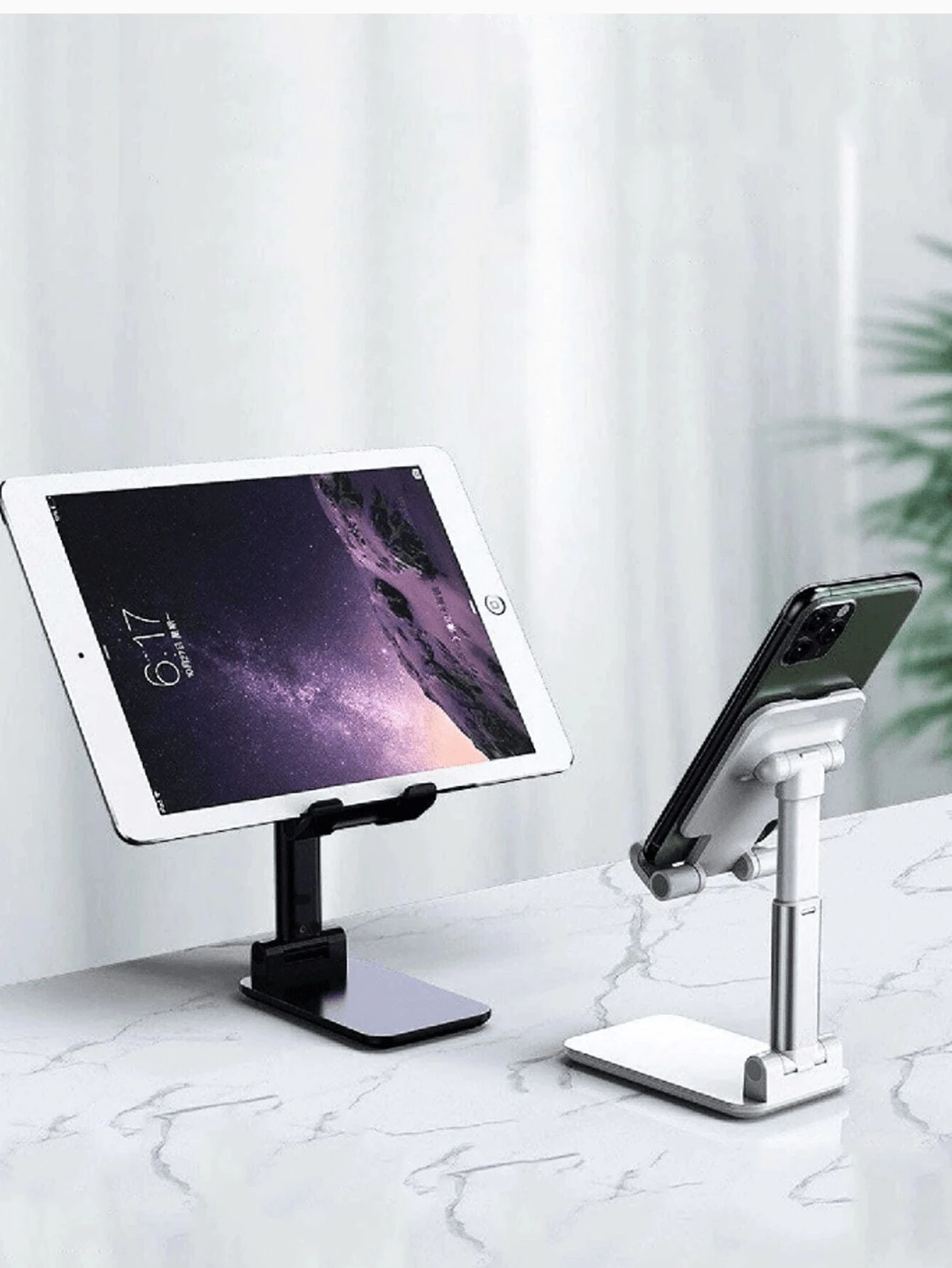 1pc Black Folding Stand For Mobile Phone And Tablet | SHEIN USA