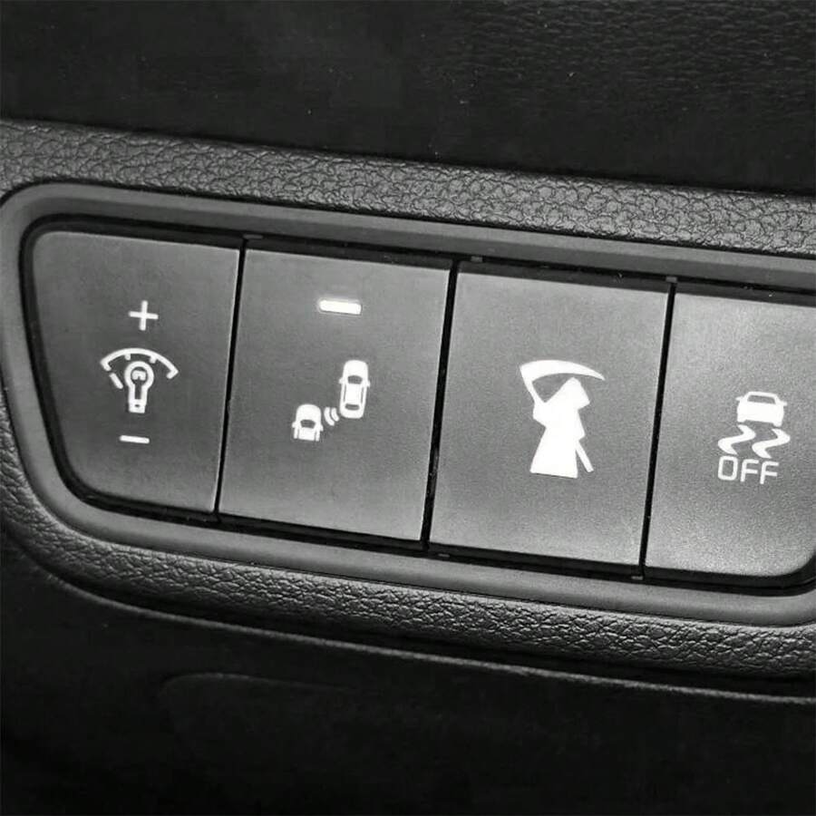 5pcs Halloween Blank Car Button Stickers, Mini Ghost Stickers, Bat ...