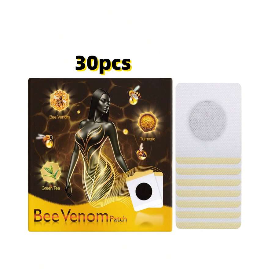30PCS Bee Venom Body Soothing Patch For Women, Unscented Health ...