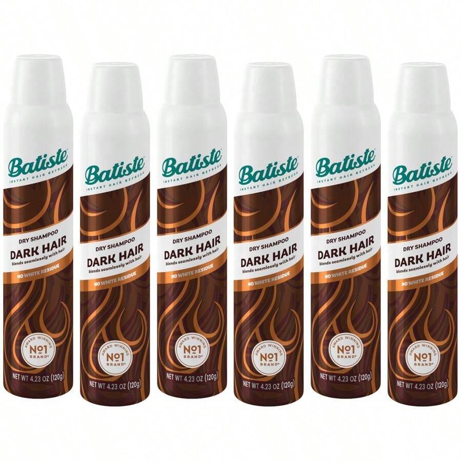Batiste Batiste Dry Shampoo Dark Hair (6 Pack) 200 Ml Each! | SHEIN USA