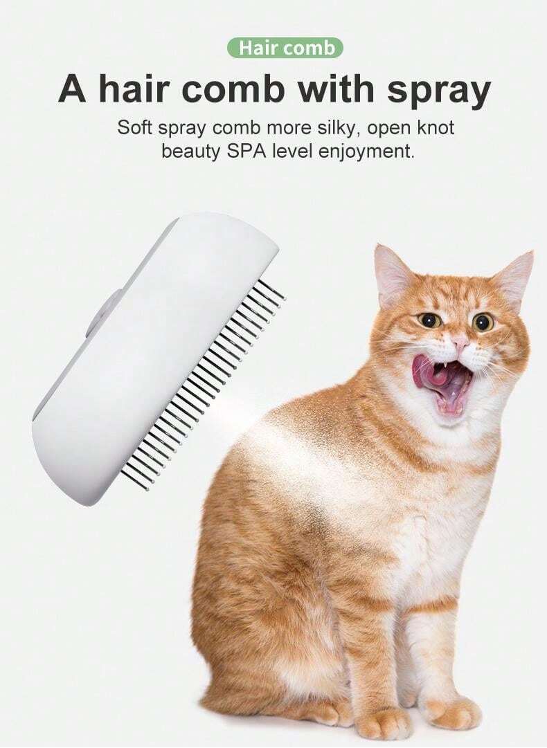 Spray Comb For Cats And Dogs Pet Spray Massage Comb, Pet Spray Hair ...