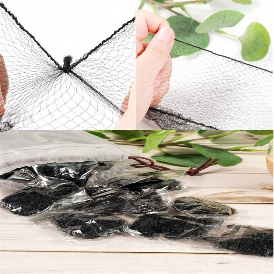 Individual Packed Invisible Hair Nets Elastic Edge Mesh Hairnets For ...