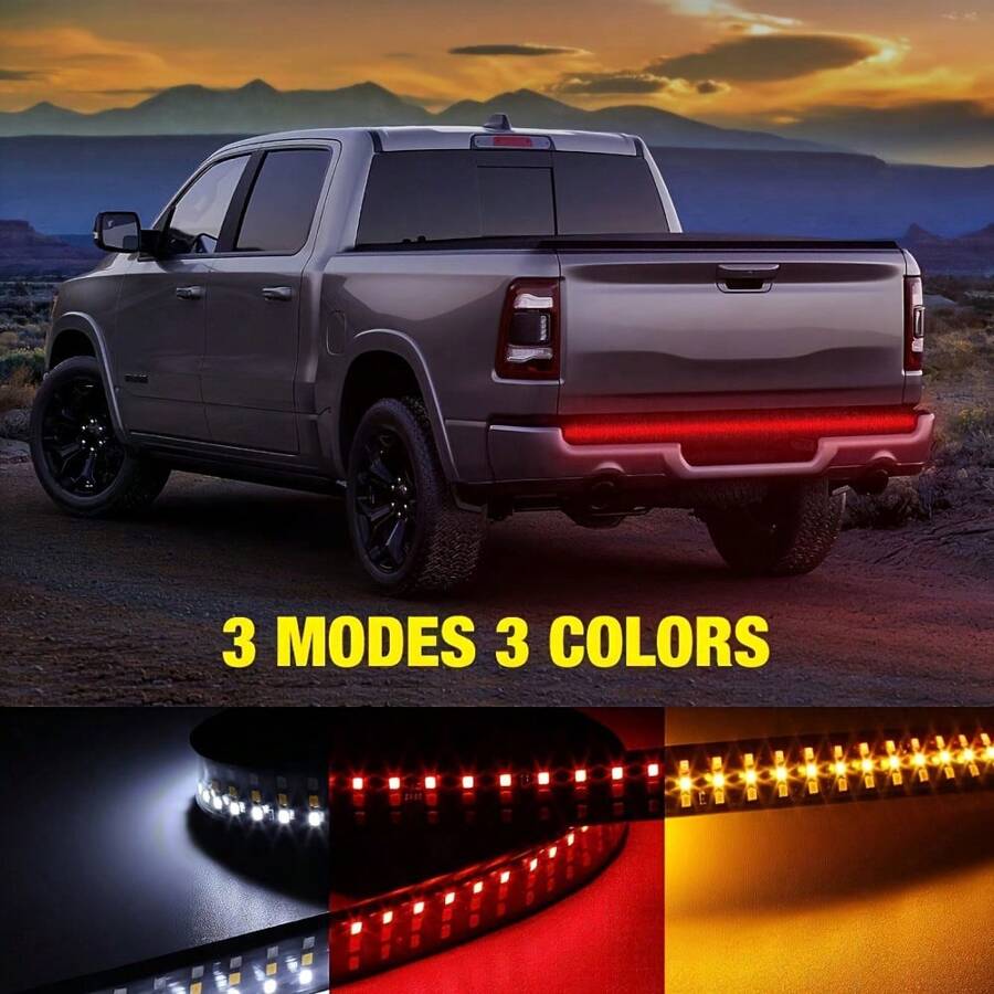 Ridroid 108 Led Light Bar 60-Inch LED Tailgate Light Bar For Ford F-150 ...