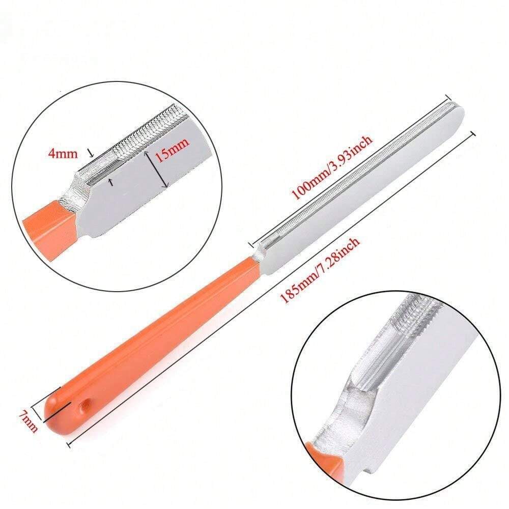 Ferramenta de reparo de guitarra Fret Lima Guitarra Baixo Braço Fret ...