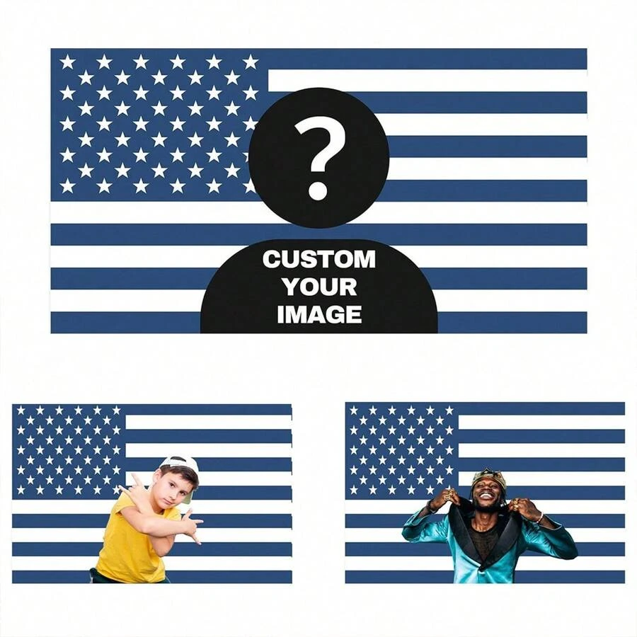 1pc Custom American Flag American Flag Canvas American Flag Posters ...