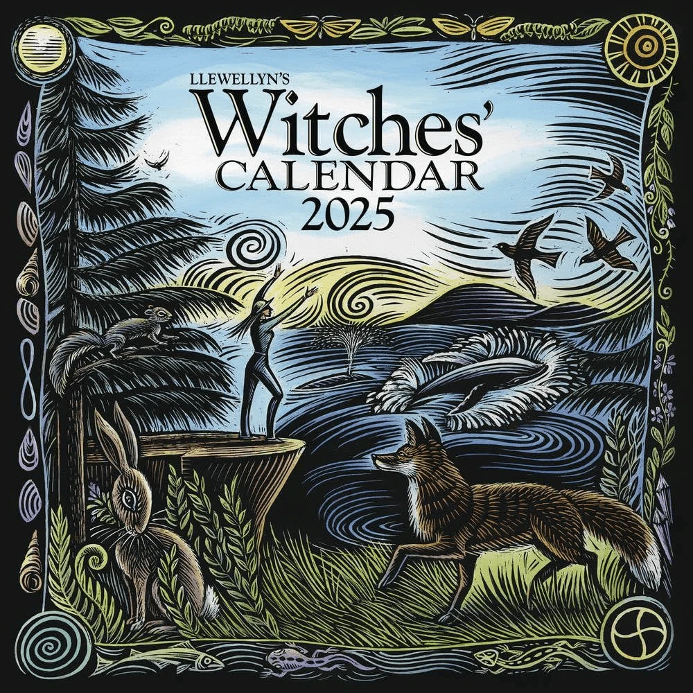 2025 Witches Calendar - Enchanting Year-Round Witchcraft Trail, Occult ...