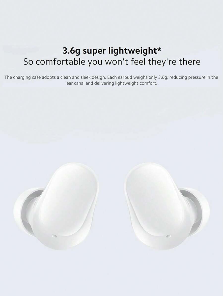 XIAOMI Redmi Buds 6 Play White Bluetooth 5.4 10mm Dynamic Driver For ...