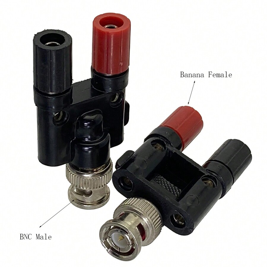 Bnc 4 Type Bnc Male Female To 2x 4mm Dual Banana Female Male Socket