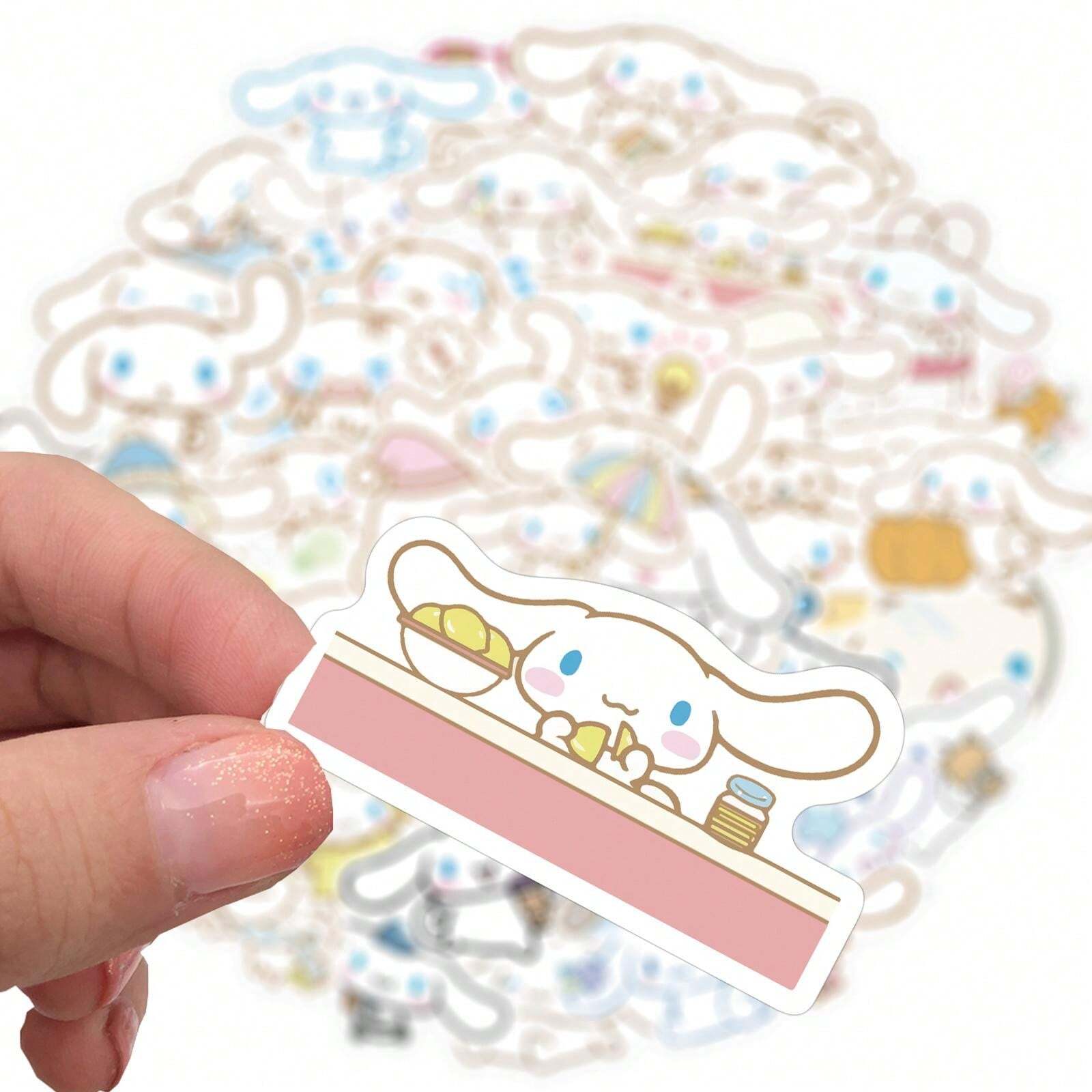 50PCS Sanrio Officially Licensed Stickers Hello Kitty Cinnamoroll My ...