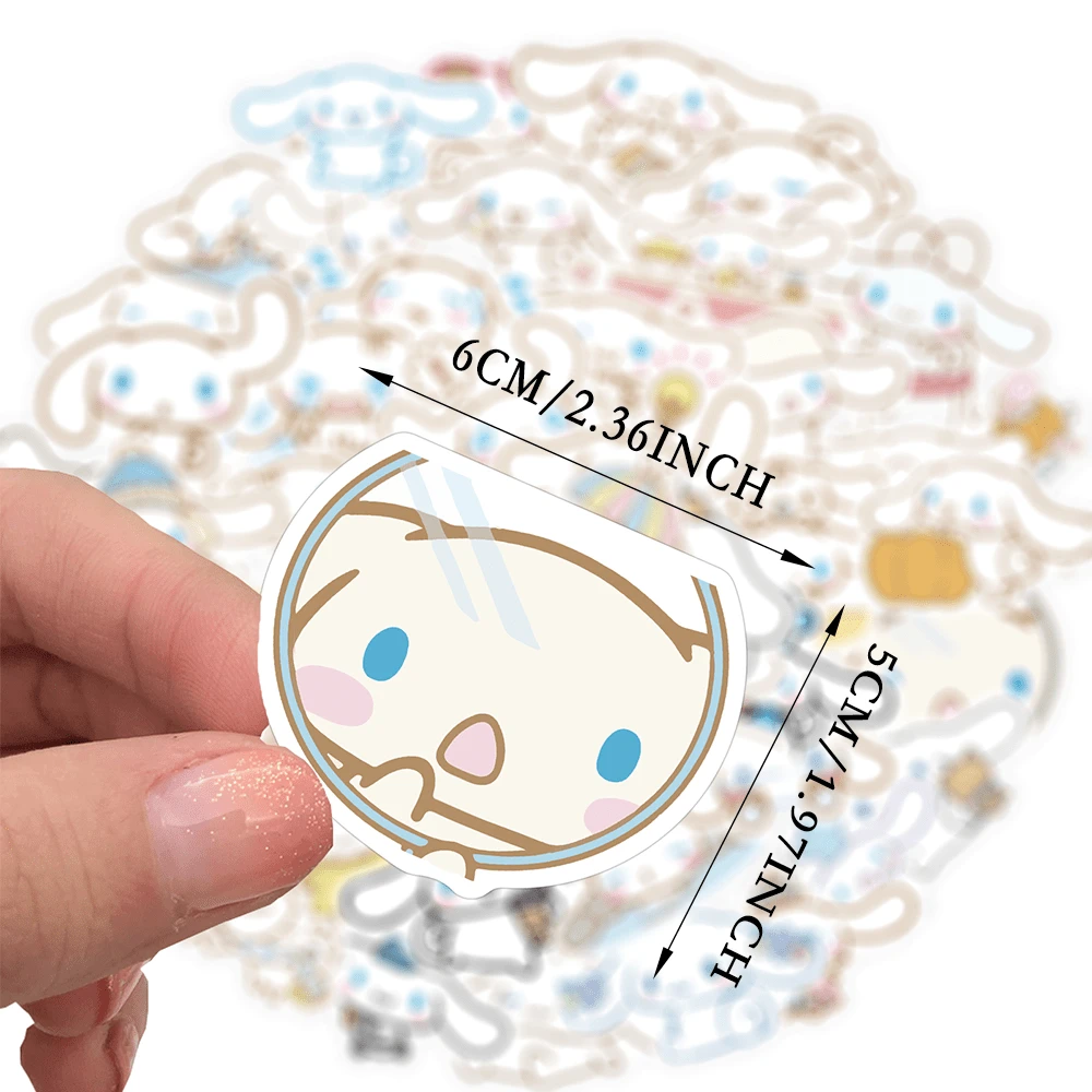 50PCS Sanrio Officially Licensed Stickers Hello Kitty Cinnamoroll My ...