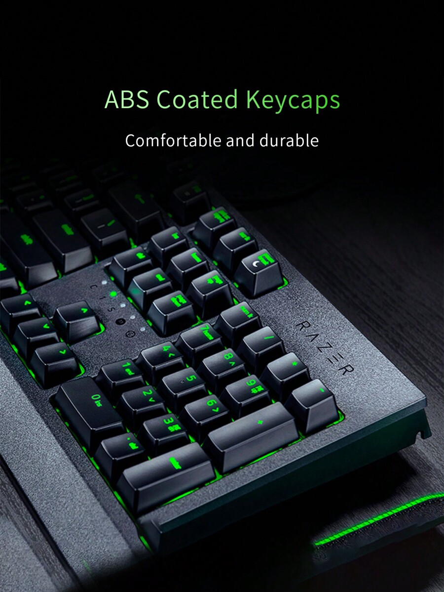 RAZER BlackWidow Essential Mechanical Gaming Keyboard: Green Mechanical ...