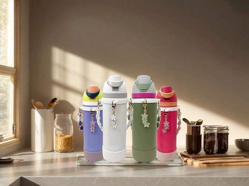 Silicone Boot Set For Owala Water Bottle 24 Oz - Includes Anti-Slip ...