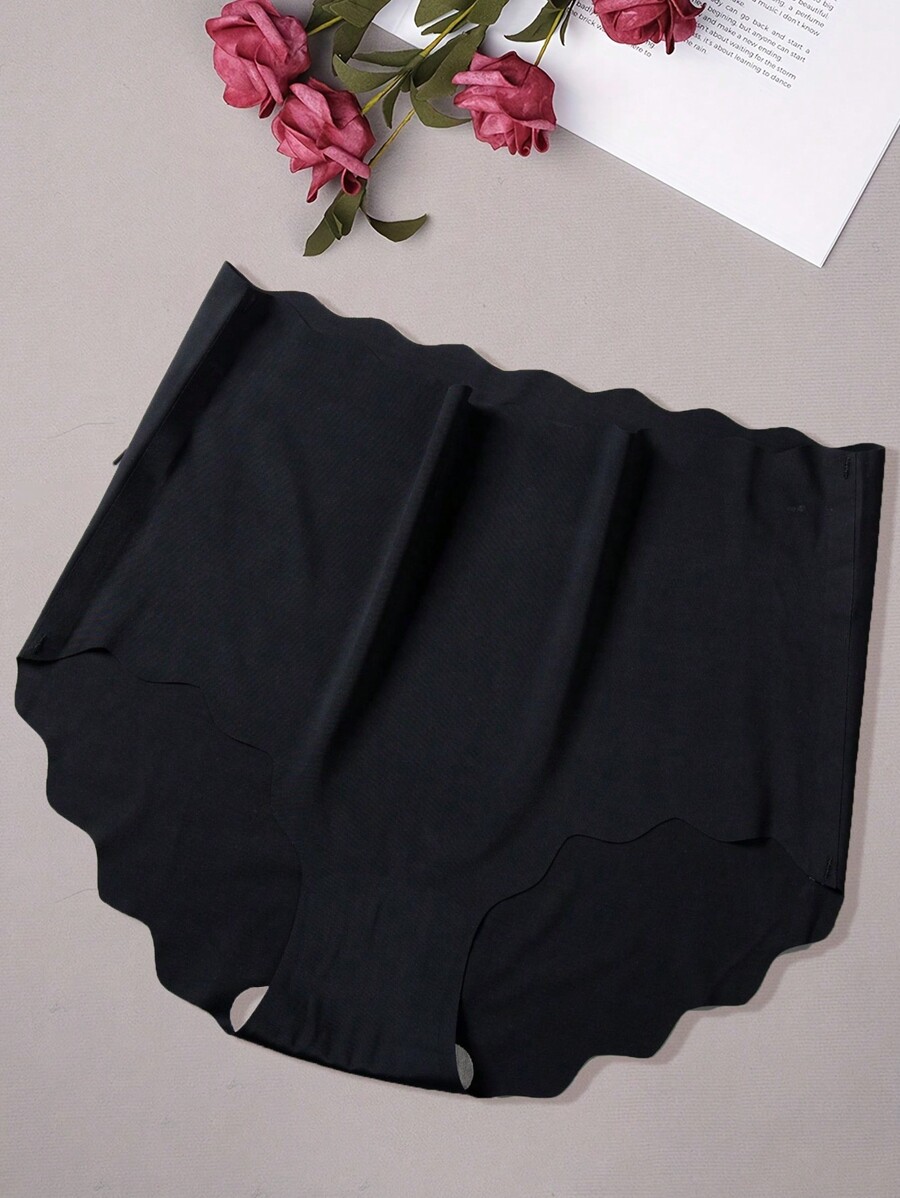 Ice Silk Seamless Hip Lifting And Abdominal Compression Leak Proof ...