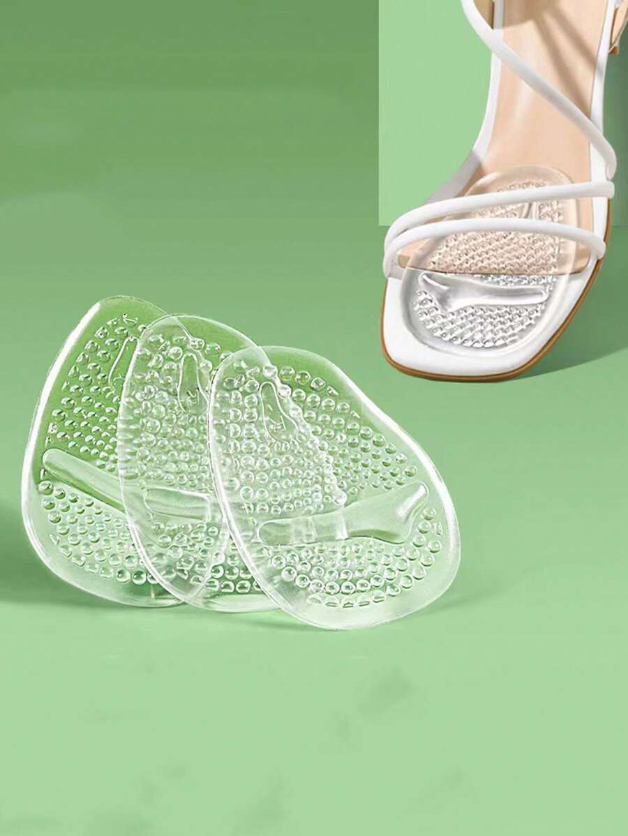 5-Toe Adhesive Forefoot Pad, Arch Support, Massage And Metatarsal Pad ...