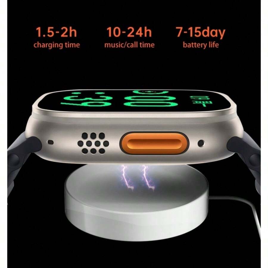 Smartwatch Watch T800 Ultra 2 max Série 10 Super Amoled Prova D'Água ...