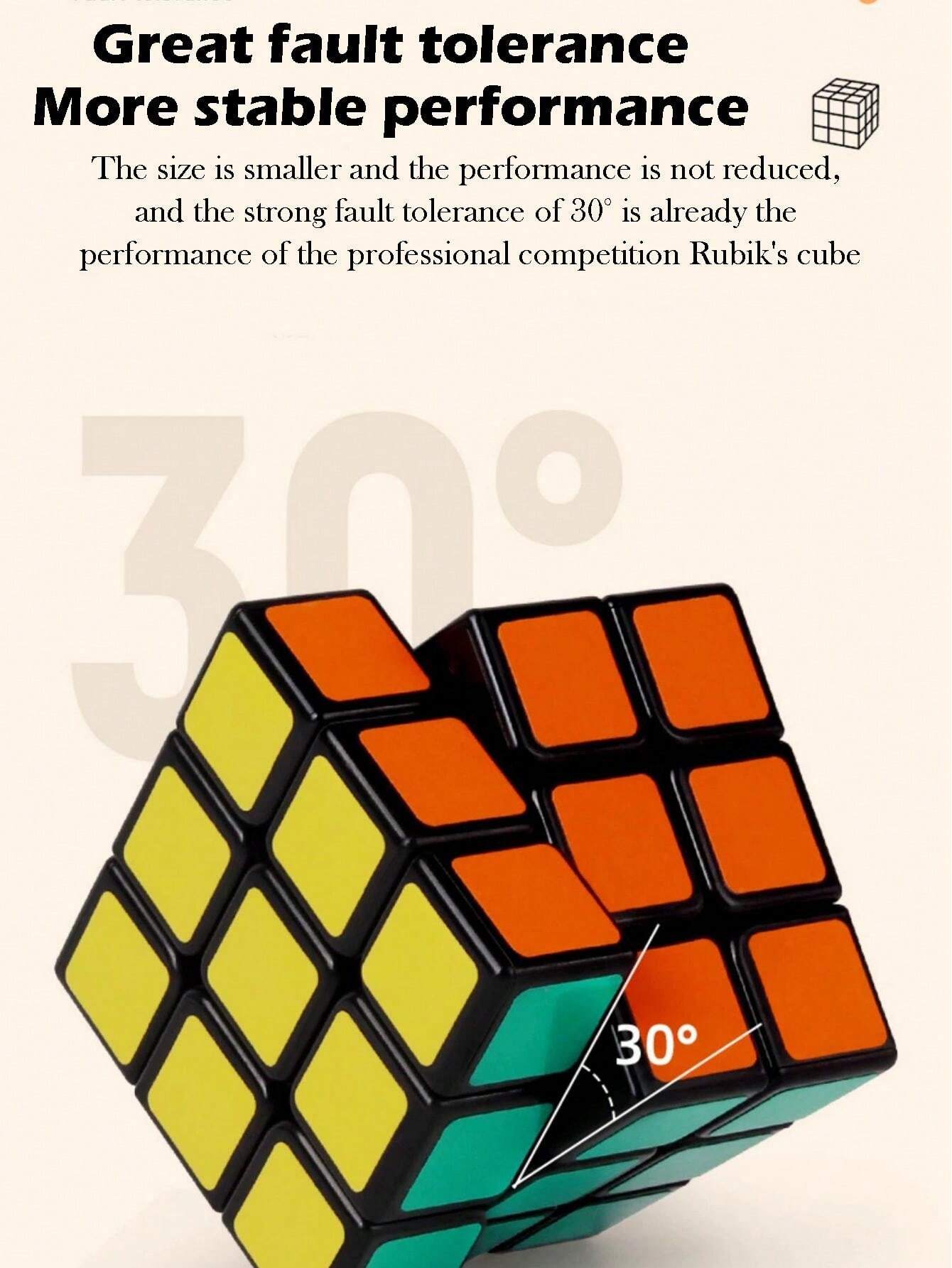 Mini Carbon Fiber 3x3x3 Smooth Rubik Cube Toy, Beginner's Speedcube, Quality Silky Smooth ...