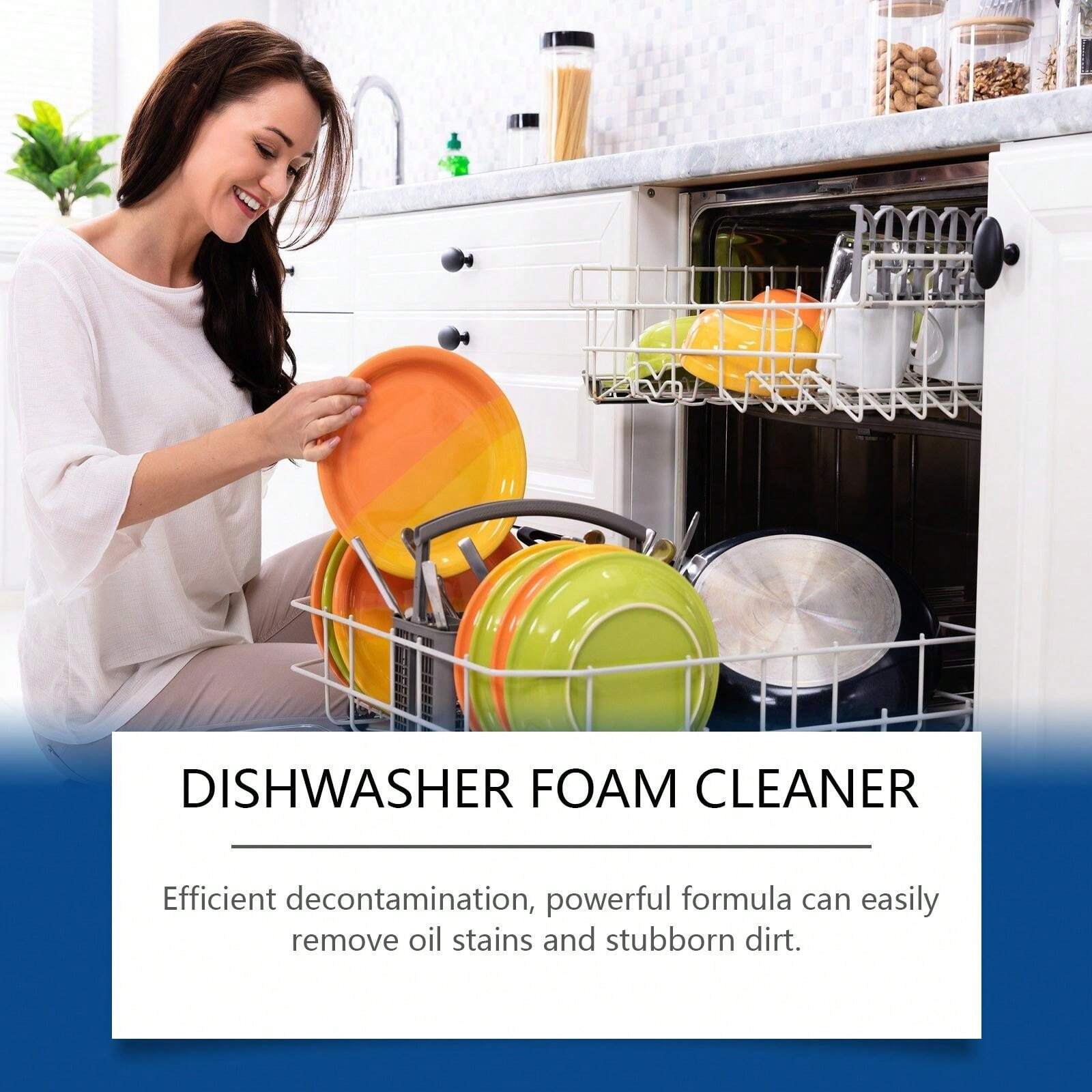 Dishwasher Foam Cleaner - Kitchen Dishwasher Cleaning Degreasing Spray ...