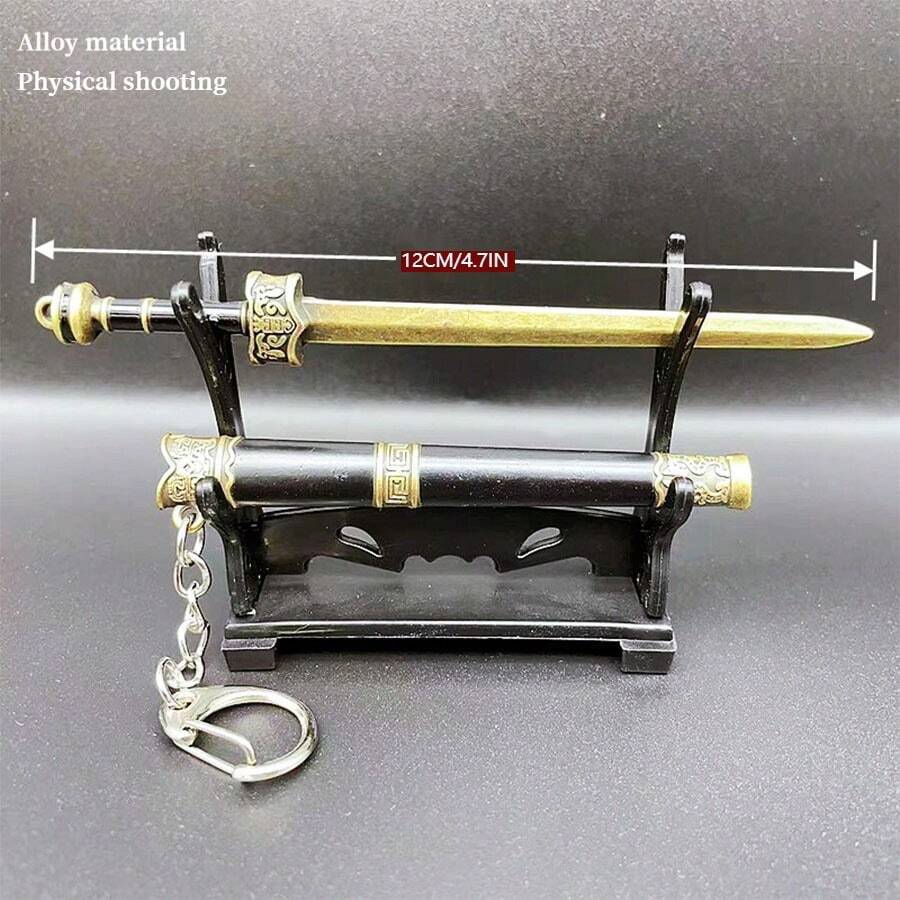 1pc Ancient Chinese Mini Weaponry - Qin Shihuang Sword & Yue King Sword ...