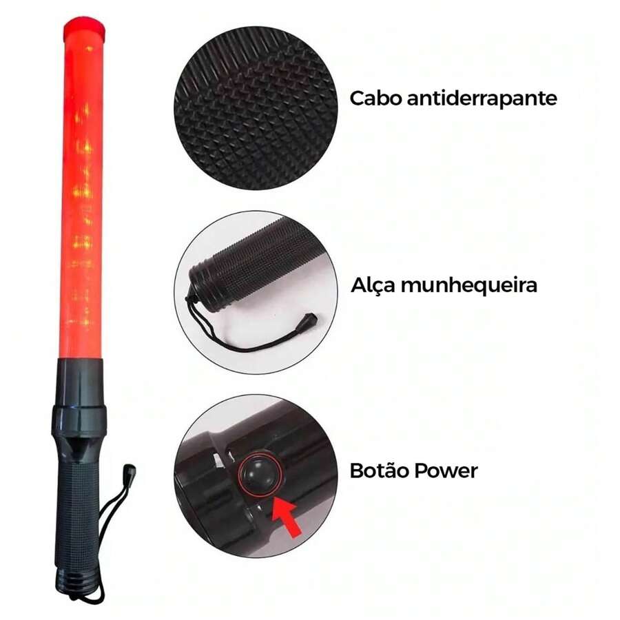 2 Colors LED Signaling Stick Large Kit 4 Units Fluorescent Flashlight ...