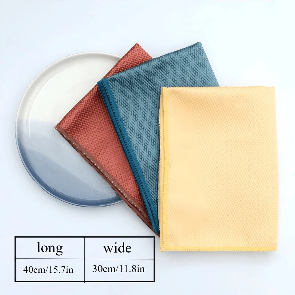 3 Packs Of High-Quality Ultra-Fine Fiber Cleaning Cloths - Soft ...