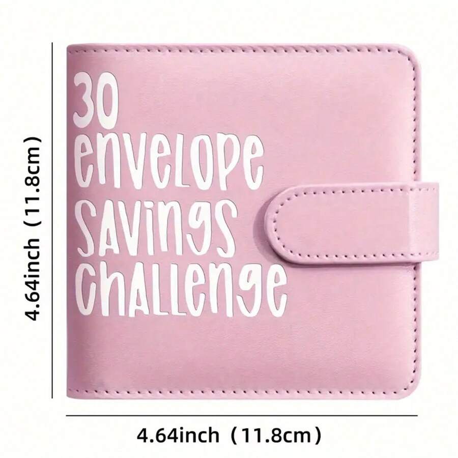 30-Day Envelope Challenge Monthly Couple Saving Log Booklet, Money ...