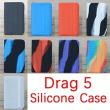 Silicone Texture Skin Case For VOOPOO DRAG 5 Protective Rubber Soft ...