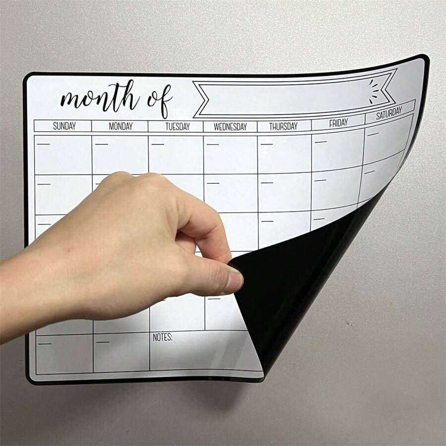 Fridge Magnets, Message Board Erasable Calendar Planner Magnetic ...