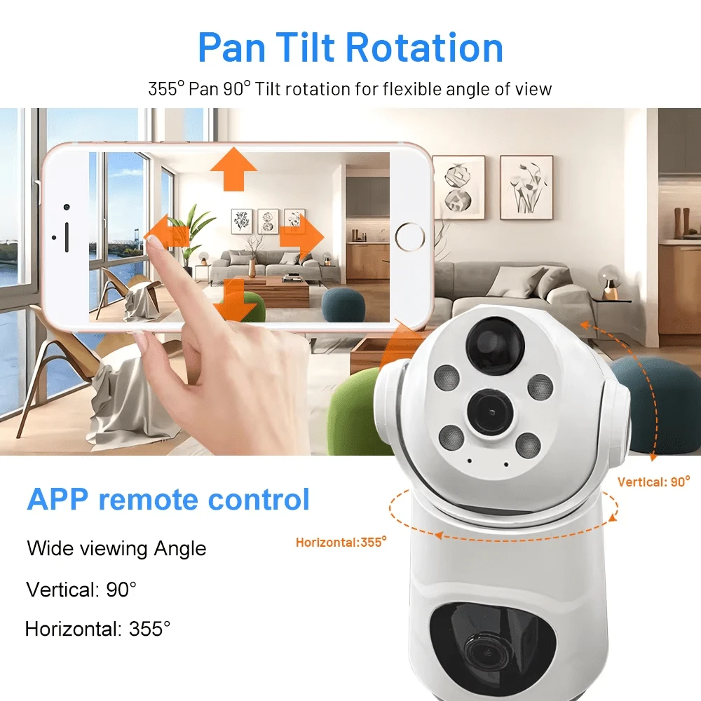 CCTV Security Wireless Wifi Battery Camera Smart PIR Detection Day ...