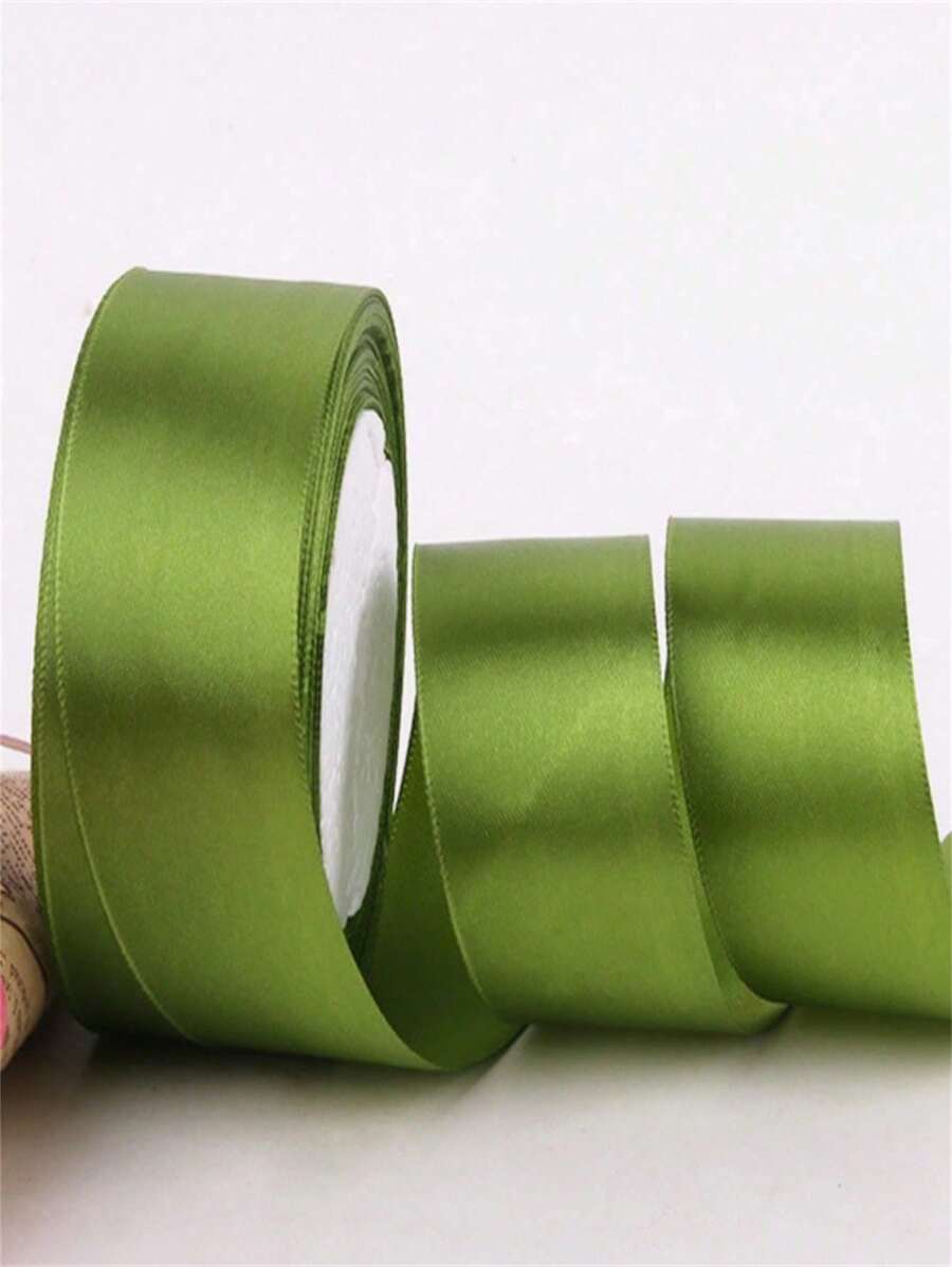 25 Yards/Roll 2.5cm Wide Polyester Satin Ribbon, For Making Bows ...
