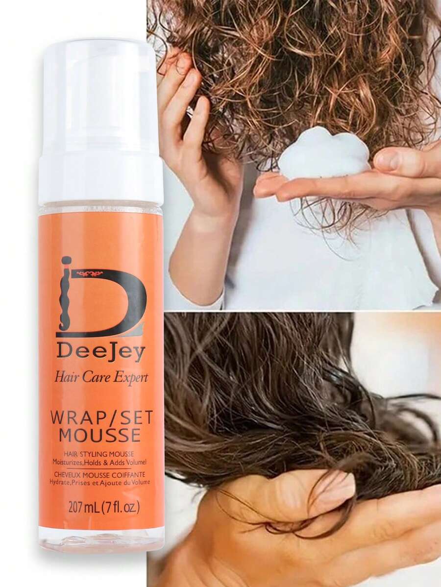 1PC Wrap Mousse Enriched Hair Mousse - Long-Lasting, Anti-Frizz ...