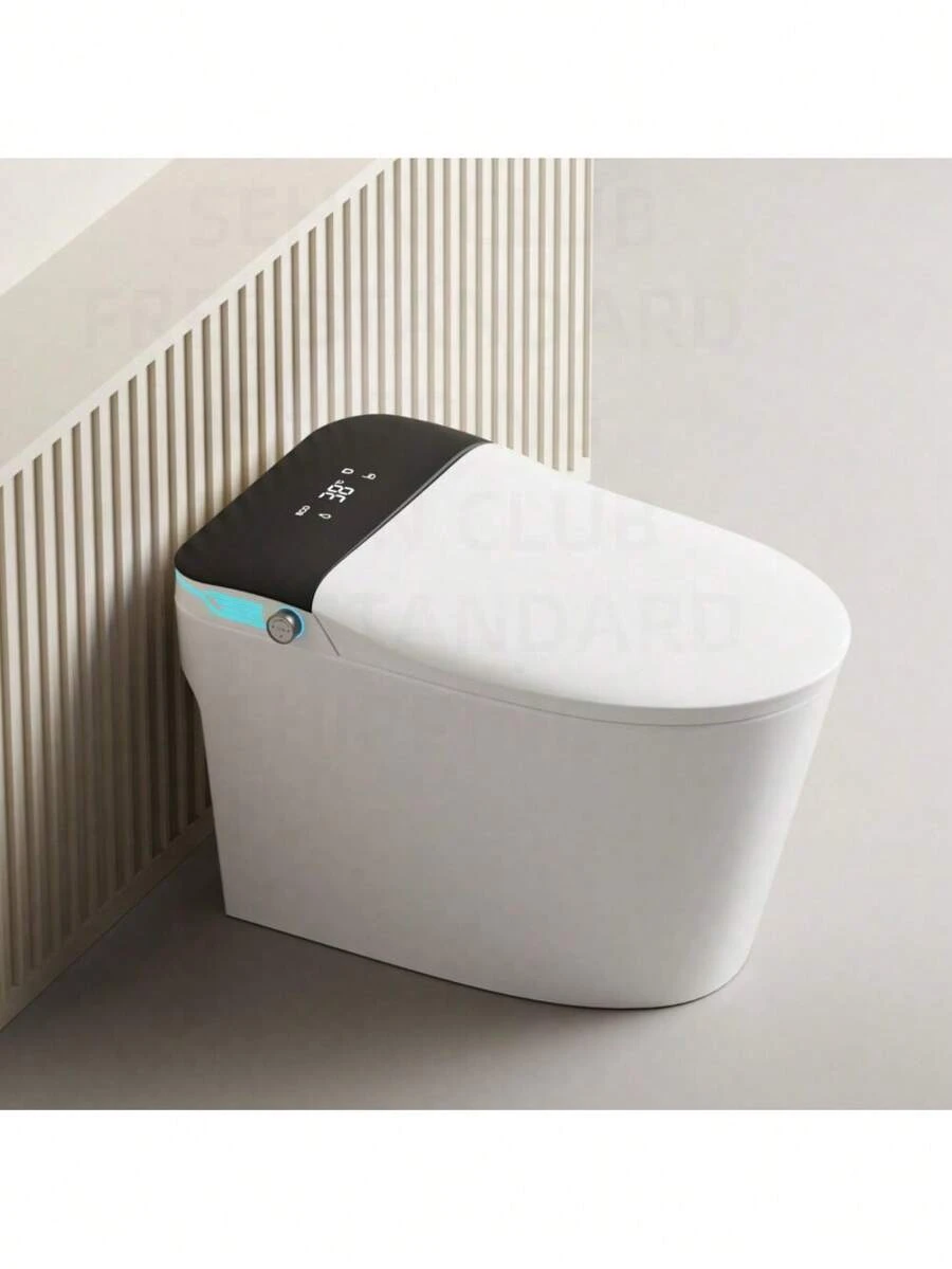 Inodoro inteligente con control de voz y escudo de burbuja, asiento de ...