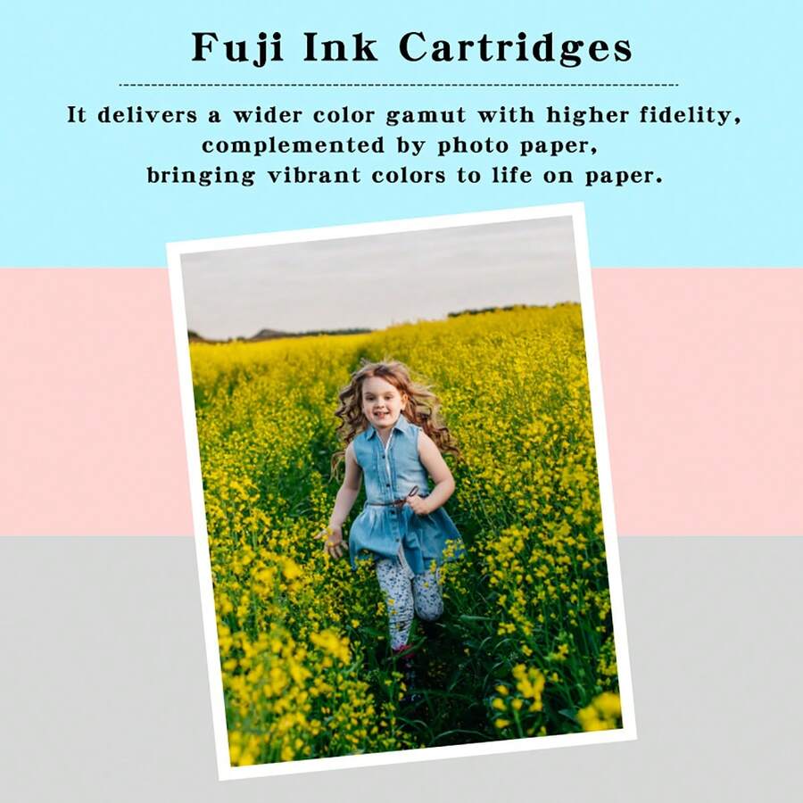 Fufilm [Printer Consumables Photo Paper Color Ribbon] : Mini Printer ...