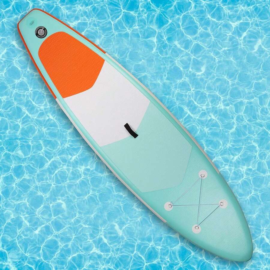 10-Foot Inflatable Paddleboard Set With Wide Design, Quick Inflation ...