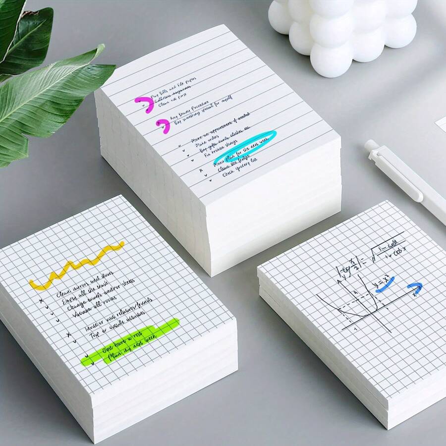 5 pièces de notes repositionnables auto-collantes, vignettes d'index de ...