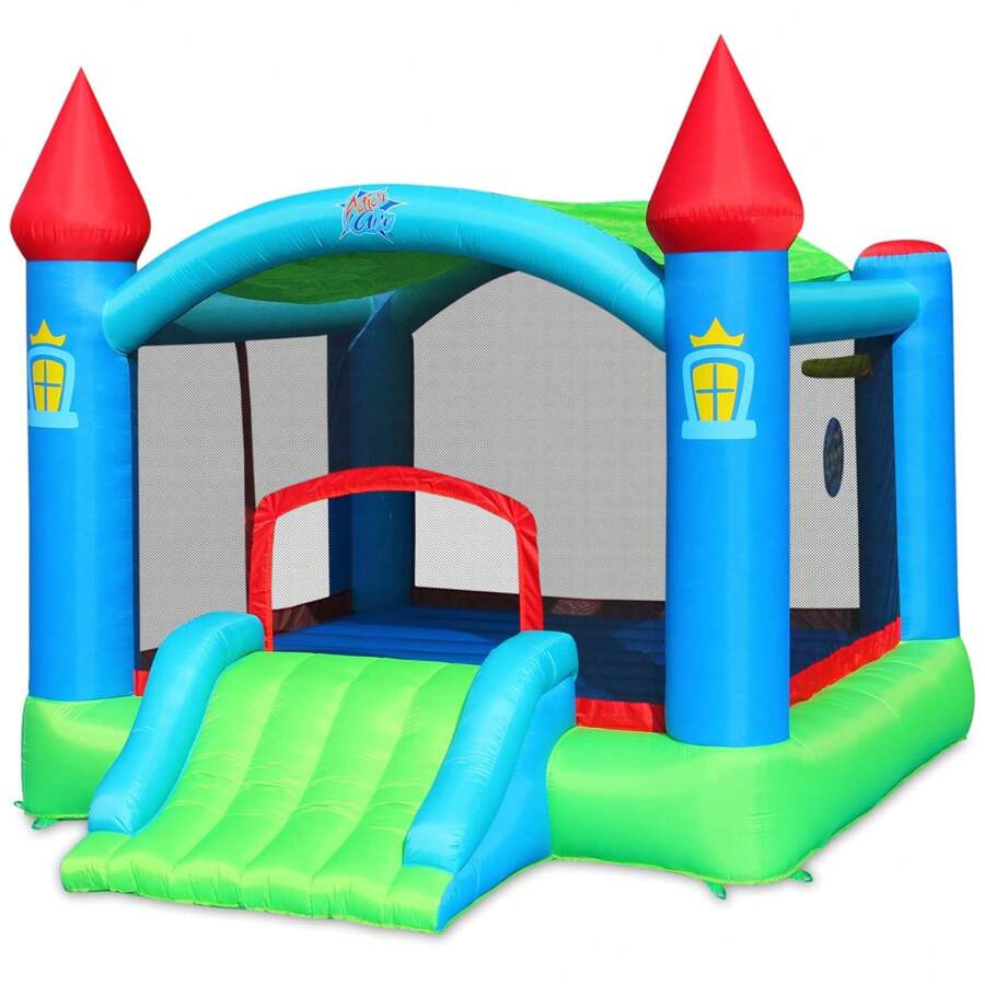 ACTION AIR Action Air Bounce House, Outdoor Inflatable Bouncer With ...