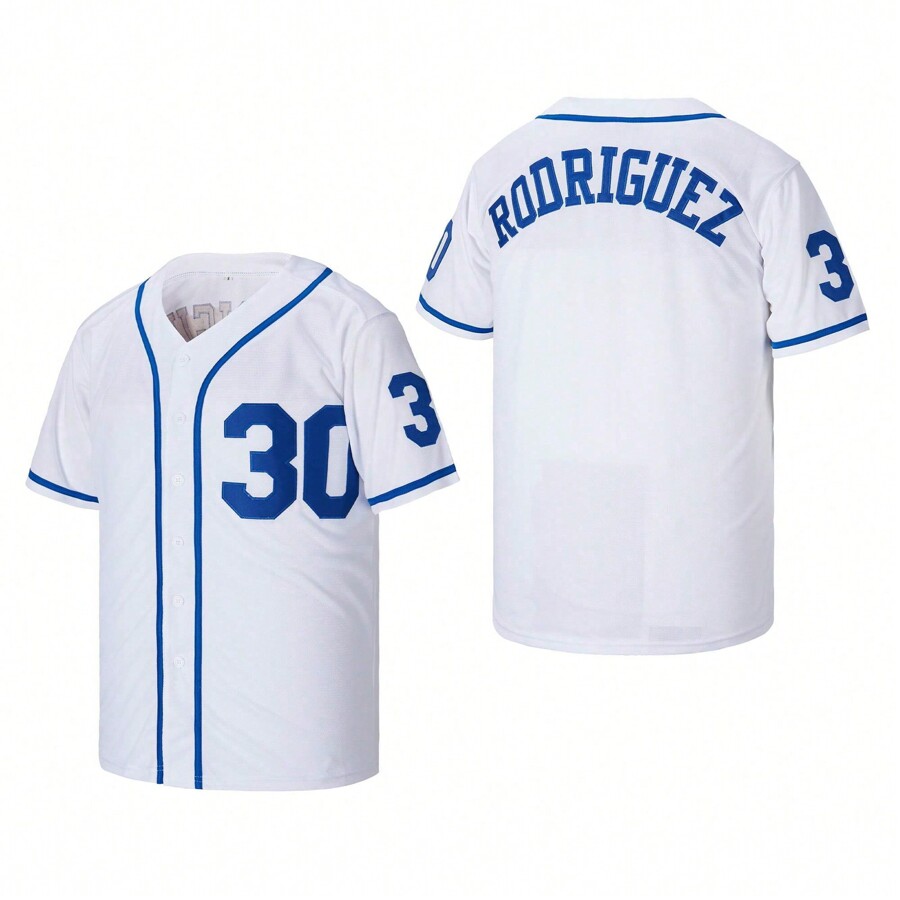 The Sandlot Benny The Jet Rodriguez 30 Movie Baseball Jersey For ...