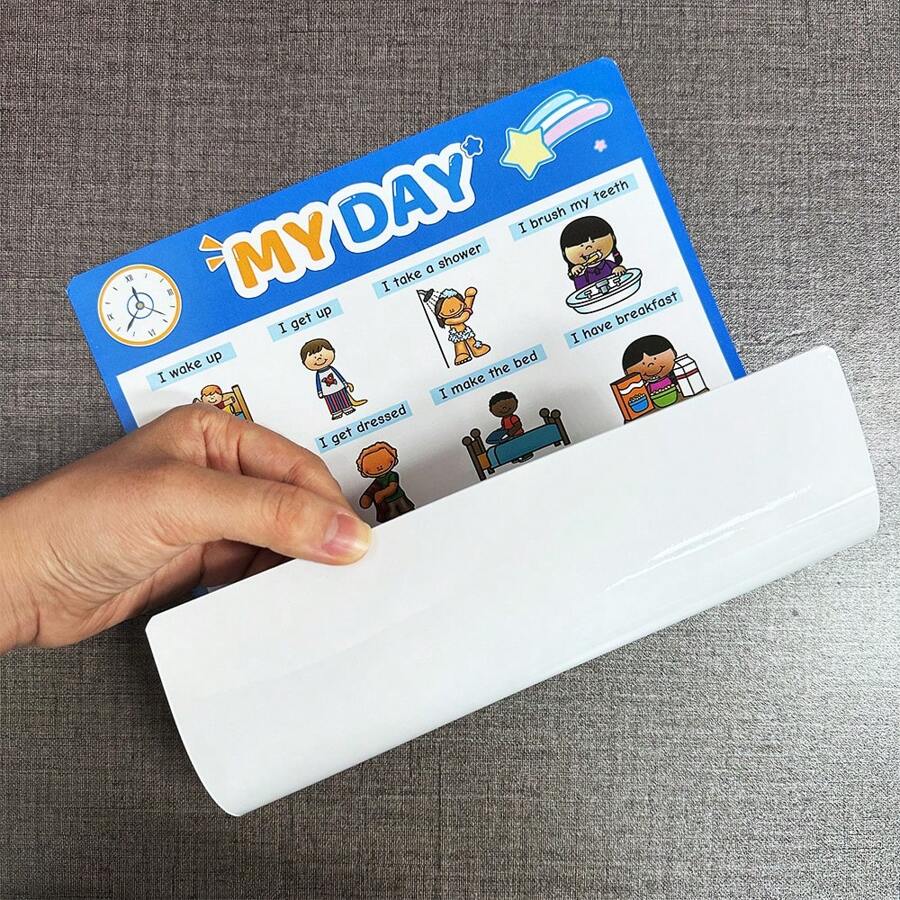 My Day Daily Routines Poster For Kid, Children English Language ...